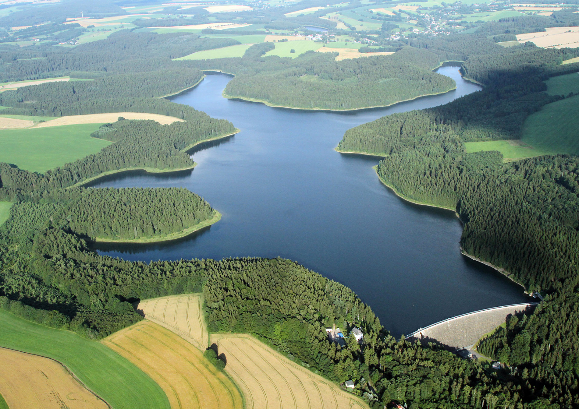 Talsperre Saidenbach - Stadt Pockau-Lengefeld
